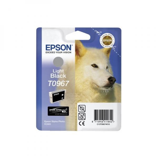 Bapei Informática-Epson original ink C13T09674010, light black, 13ml ...
