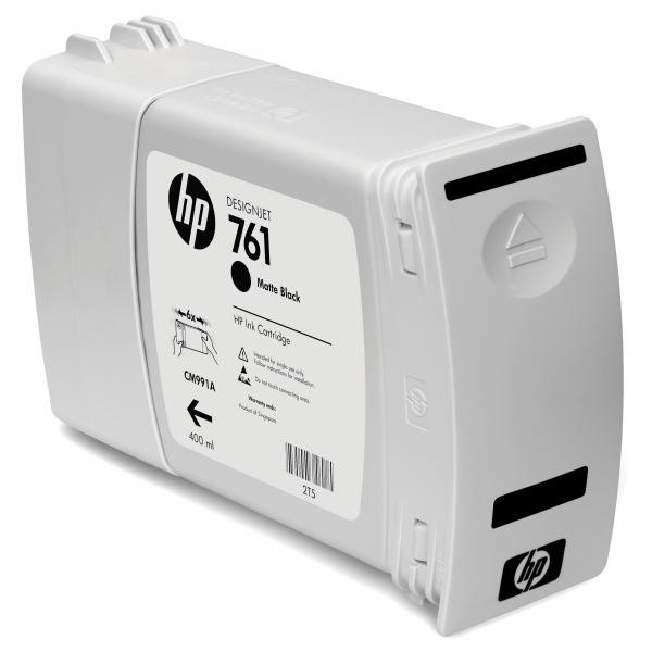 Bapei Informática-HP original ink CM991A, matte black, 400ml, HP 761 ...